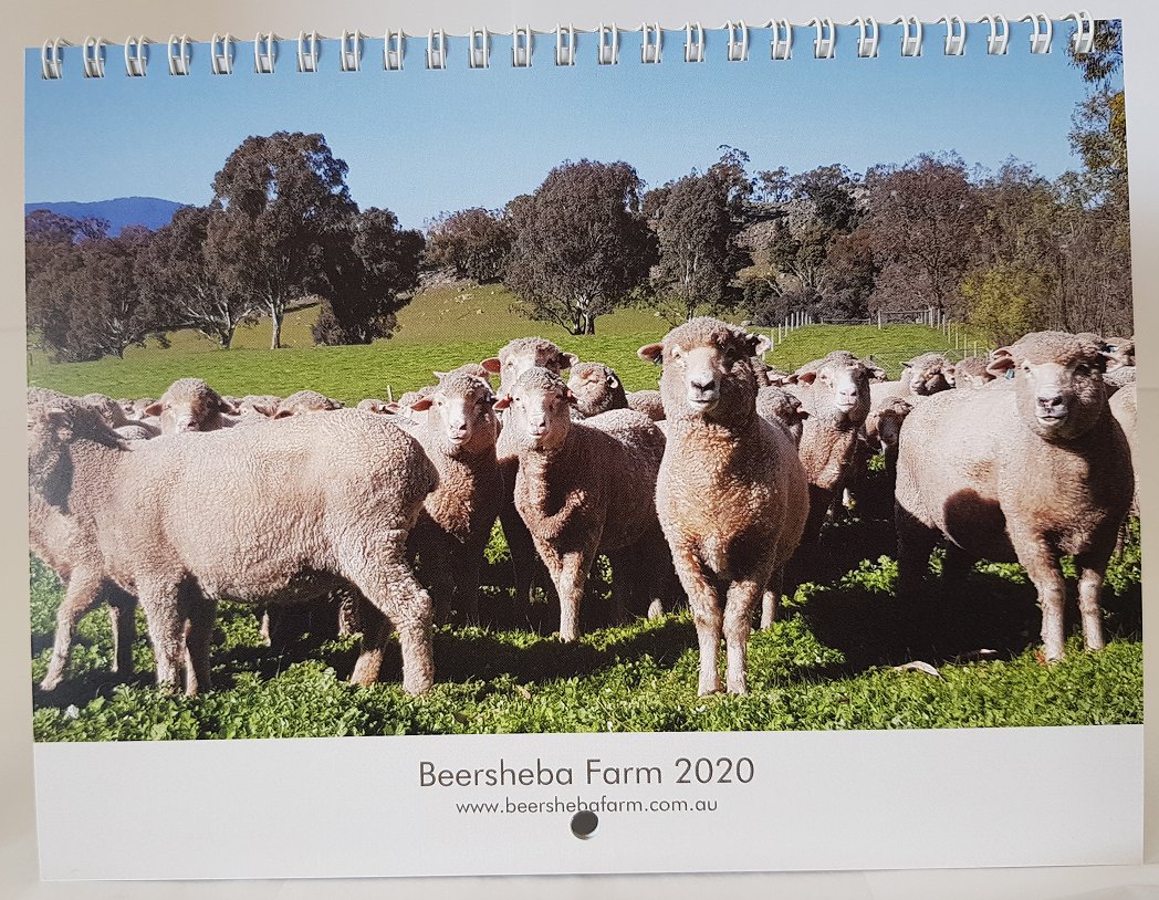 2020-CalendarFront – Beersheba Farm